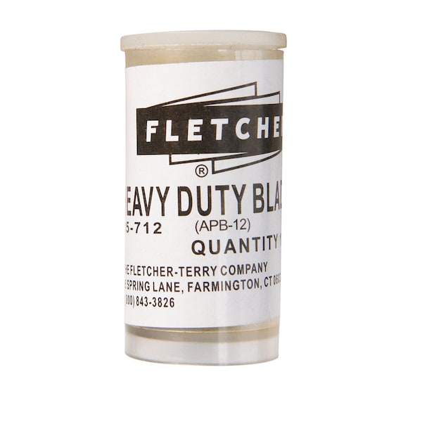 Fletcher-Terry Fletcher-Terry Steel Single Edge Acrylic Scoring Blade 0 ...