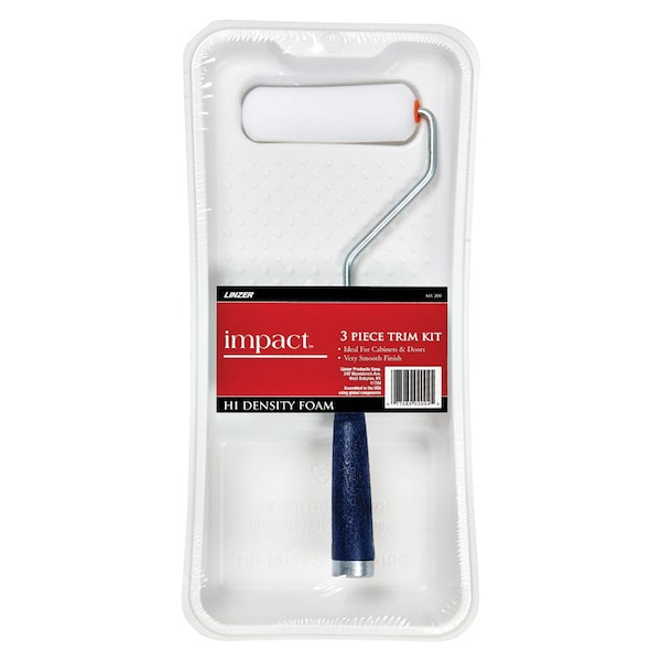 Linzer 4 in. W Mini Paint Roller Kit MS 200 | Zoro