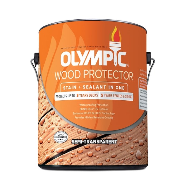 Deft Olympic Semi-Transparent Semi-Gloss Neutral Base Oil-Based Acrylic ...