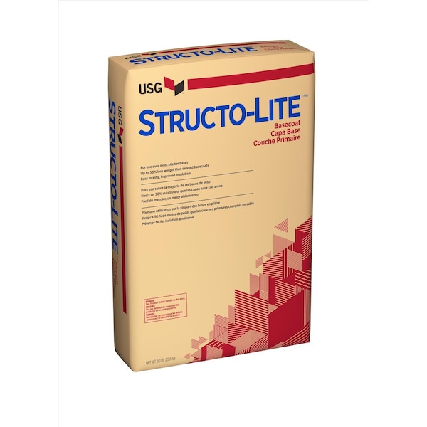 Sheetrock USG Sheetrock STRUCTO-LITE White All Purpose Basecoat Plaster ...
