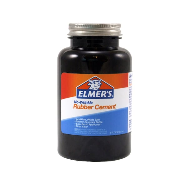 Elmers Elmer's Liquid Rubber Cement Adhesive 8 oz 231Q | Zoro
