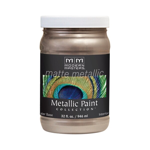 Modern Masters Metallic, Warm Silver, 1 gal MM22132 | Zoro