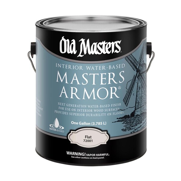 Old Masters Old Masters Masters Armor Flat Clear Water-Based Floor ...