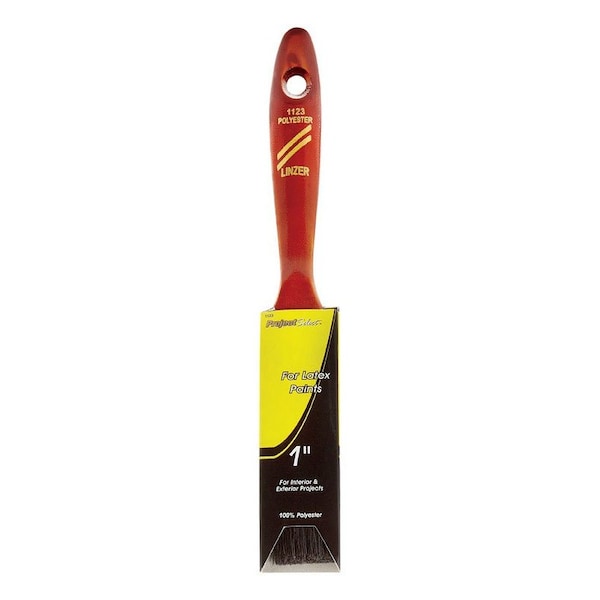 Project Select Linzer 1 in. Flat Paint Brush 1123-1 | Zoro
