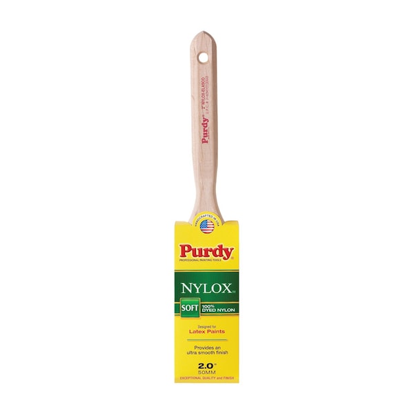 Purdy Purdy Nylox Elasco 2 in. Soft Flat Trim Paint Brush 144100220 | Zoro