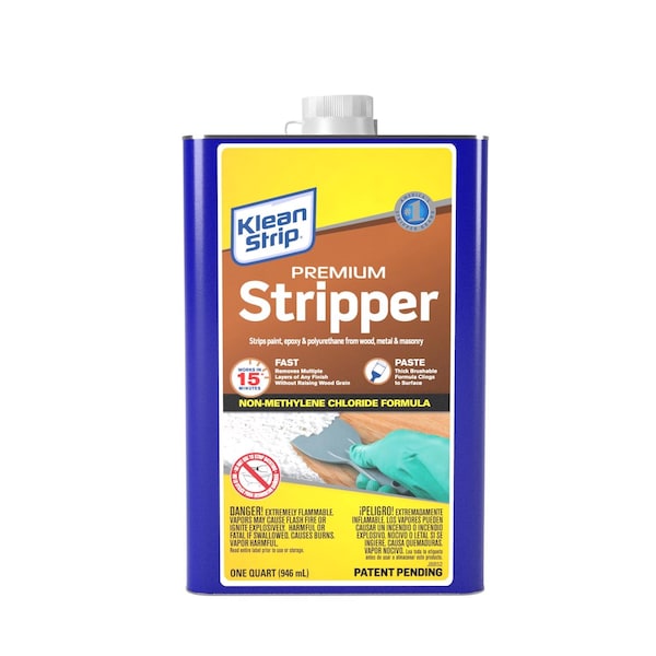 Kwik Strip Klean Strip Premium Paint and Varnish Stripper 1 qt ...