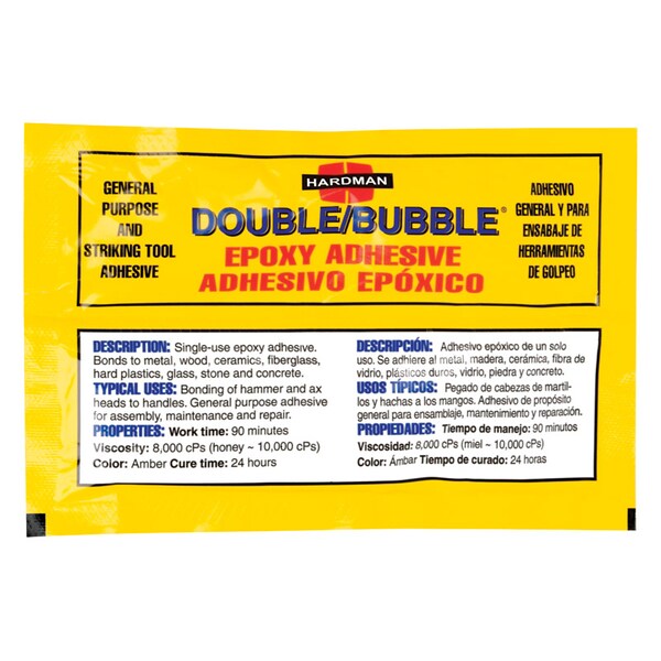 Truper Truper Hardman Double/Bubble Medium Strength Epoxy Adhesive 1 pk ...