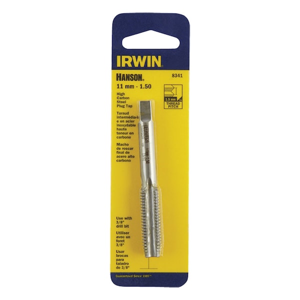 Irwin Irwin Hanson High Carbon Steel Metric Plug Tap 11 - 1.50 mm 1 pc ...