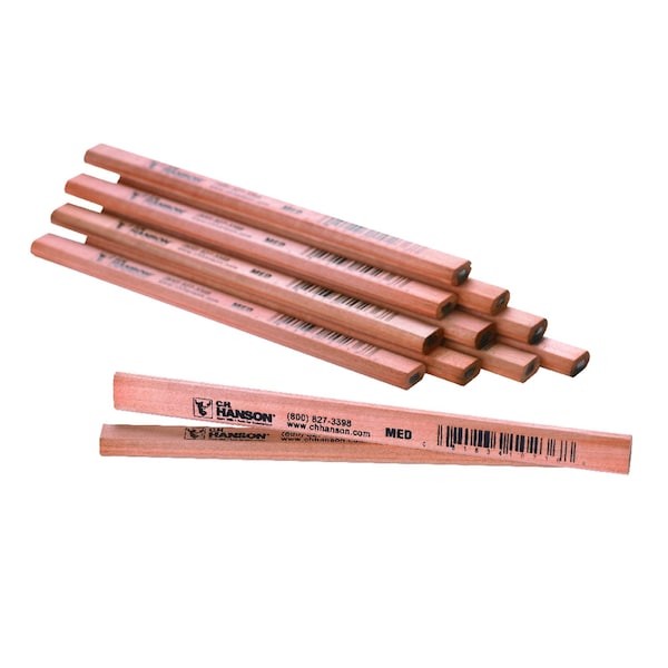 C.H. Hanson 7 in. L Carpenter Pencil Beige 1 pc 10236 | Zoro
