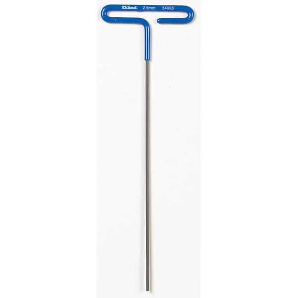 Eklind Eklind 2.5 mm Metric T-Handle Power Hex Key 1 pc 54925 | Zoro