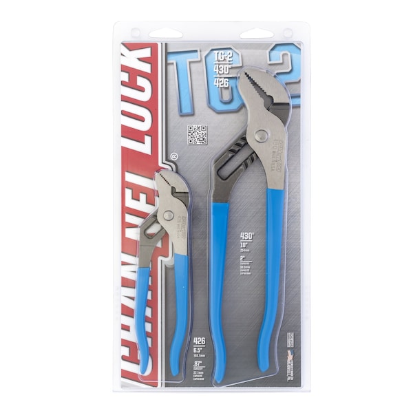 Channellock Channellock 6-1/2 & 10 in. Steel Tongue and Groove Pliers ...