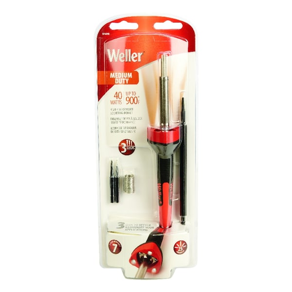 Weller Weller Corded Soldering Iron Kit 60 W 1 pk SP40NKUS | Zoro