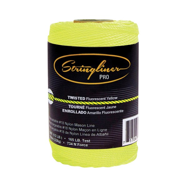 Stringliner Stringliner 0.5 oz Mason's Line and Reel 540 ft. Yellow ...
