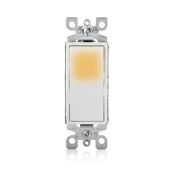 Leviton Leviton Decora 15 amps Three Pole Rocker 3-Way Illuminated ...