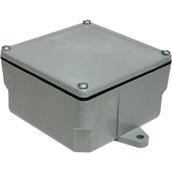 Cantex Electrical Box, Junction Box Type, PVC, Square Shape 5133709U | Zoro