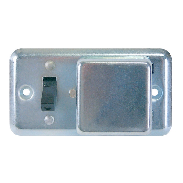 Eaton Bussmann Bussmann 15 amps Toggle Switch & Cover Gray 1 pk BP/SSU ...