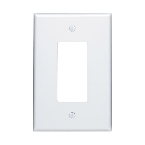 Leviton Leviton Decora White 1 gang Thermoset Plastic Decorator Wall ...
