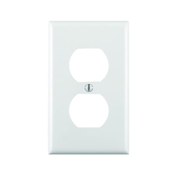 Leviton Faceplate, Number of Gangs: 1 Nylon, White 80703-00W | Zoro