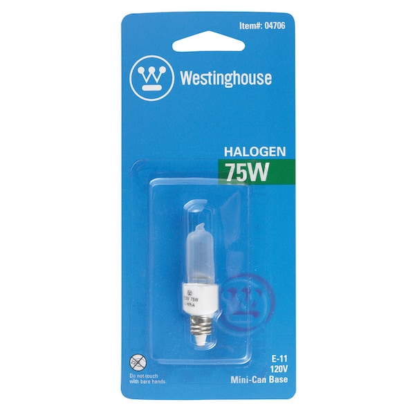 Westinghouse Westinghouse 75 W T4 Decorative Halogen Bulb 1050 lm White ...