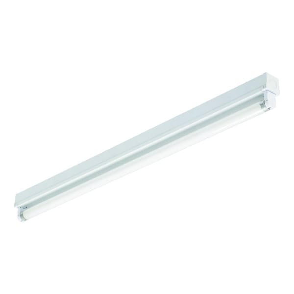 Lithonia Lighting 36 in. L White Hardwired Fluorescent Strip Light ...