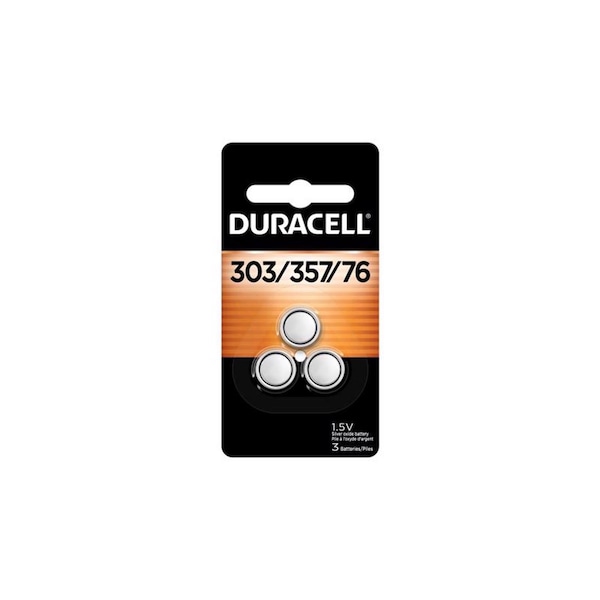 Duracell Duracell Silver Oxide 303/357/76 1.5 V 0.18 mAh Electronic ...
