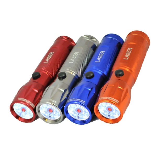 Blazing Ledz Blazing LEDz 8 LED 48 lm Assorted LED Flashlight w/Laser ...