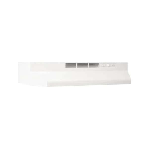 Broan Broan-NuTone 41000 Series 30 in. W White Range Hood 413001 | Zoro