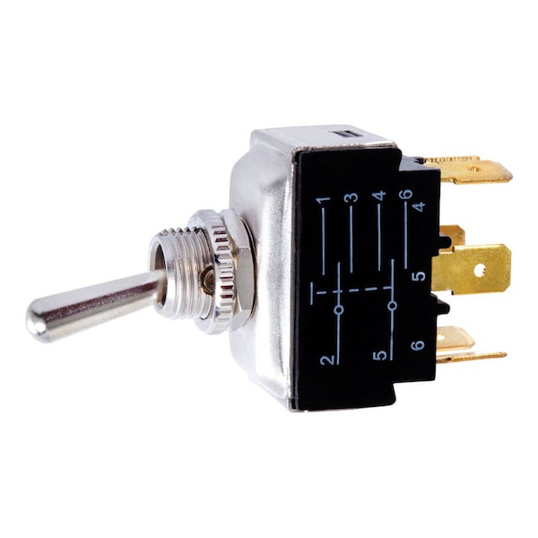 Jandorf 20 amps Double Pole Toggle Power Tool Switch Silver 1 pk 61137 ...