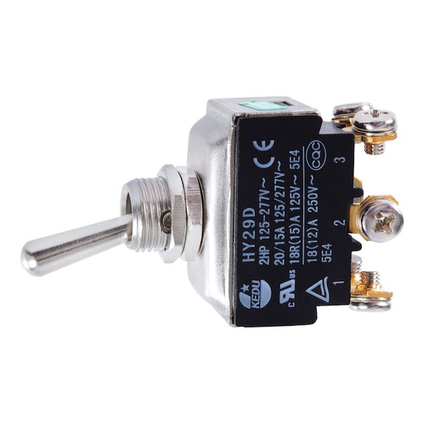 Jandorf 20 amps Double Pole Toggle Power Tool Switch Silver 1 pk 61136 ...