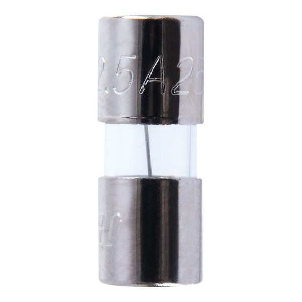 JANDORF 2.5A Glass Fuse, 250V AC Fast-Acting, AGA (FSH) series - 60615