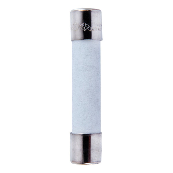 JANDORF 12A, 250V AC, Ceramic Fuse, 1-1/4 in x 1/4 in, Time-Delay, MDA ...