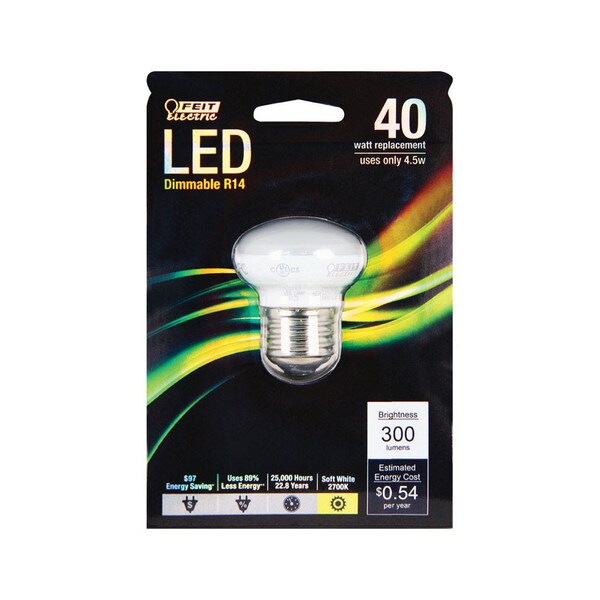 FEIT LED R14 E26 SW 40W DIM (BPR14DM/927CA) | Zoro