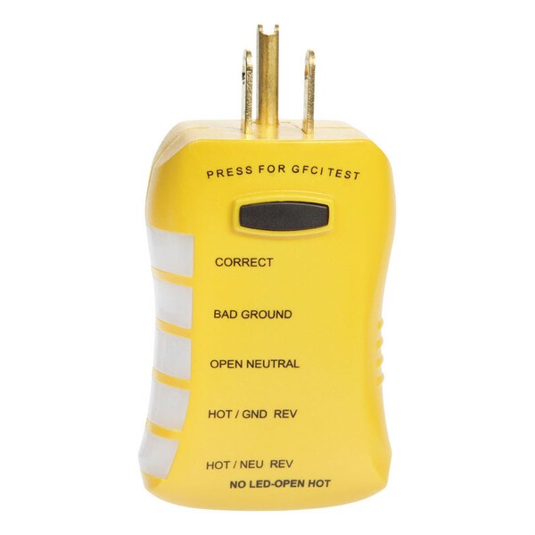 Sperry STOP SHOCK OUTLET TESTER HGT6520 | Zoro