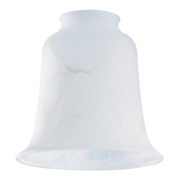 Westinghouse Bell White Glass Lamp Shade 1 pk 81098 | Zoro