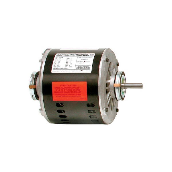Dial Mfg Dial Black Metal Evaporative Cooler Motor 2205 | Zoro