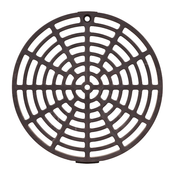 Sioux Chief Sioux Chief 6-1/8 in. Natural Gray Round PVC Floor Drain ...