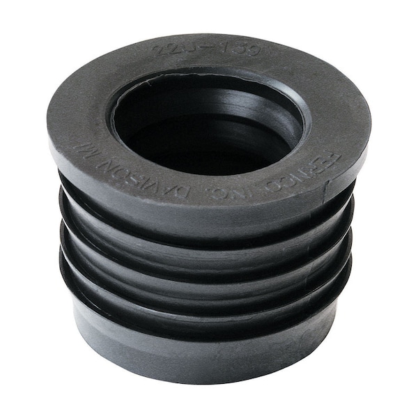 Fernco Fernco Schedule 40 2 in. Compression X 1-1/2 in. D Hub PVC Donut ...