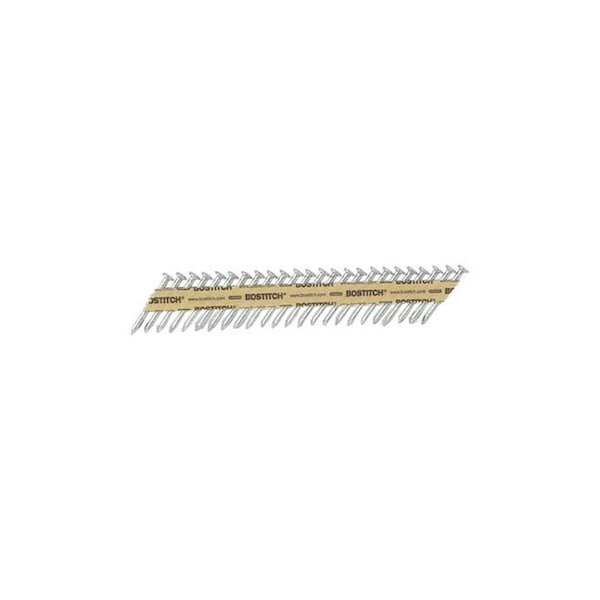 Bostitch Collated Metal Connector Nail, 2-1/2 in L, Galvanized, Full ...
