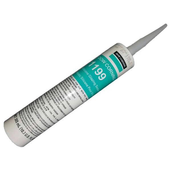 Dow 1199 Clear Silicone Window Glazing Sealant 10.3 oz DCSPP1199CLC | Zoro
