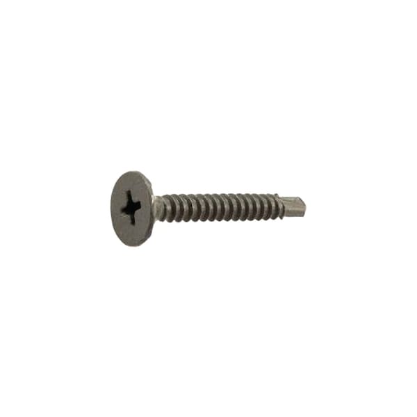 Grip-Rite Pro-Twist Concrete Screw, #8 Dia., Wafer, 1-1/4 in L 114SDCB1 ...
