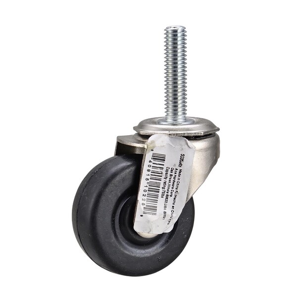 Projex 2 in. D Swivel Soft Rubber Caster 80 lb 9194 | Zoro
