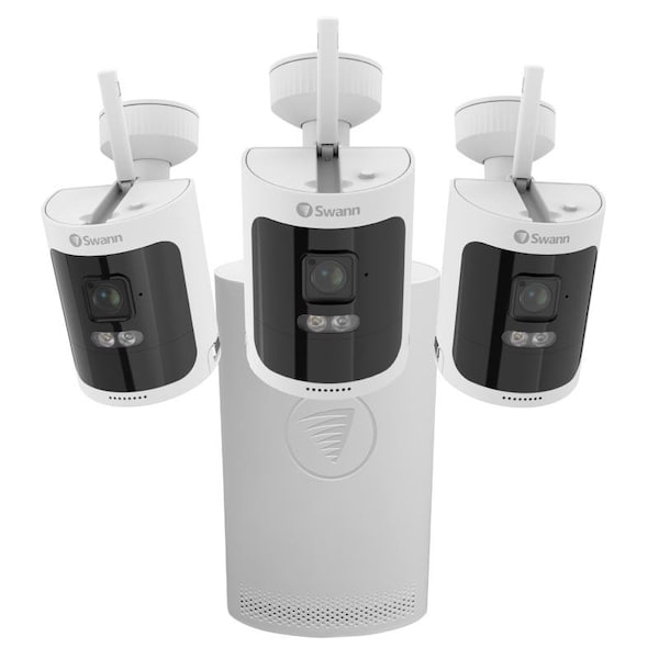 Swan Swann AllSecure600 Battery Powered Indoor and Outdoor Smart ...