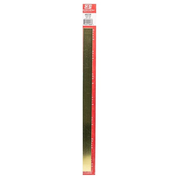 K&S Precision Metals K&S 0.03 in. X 0.75 in. W X 12 in. L Galvanized ...