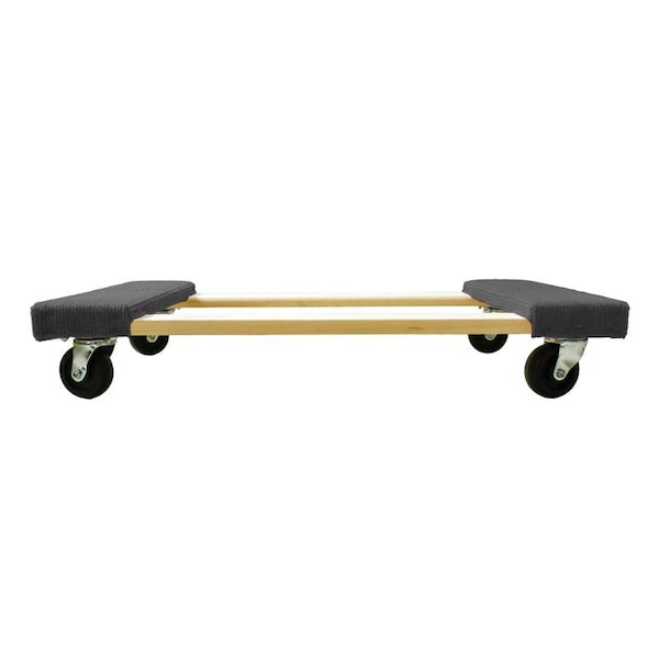 Hp 4-Wheel Hardwood Dolly 1000 lb. capacity CMDY2204D | Zoro