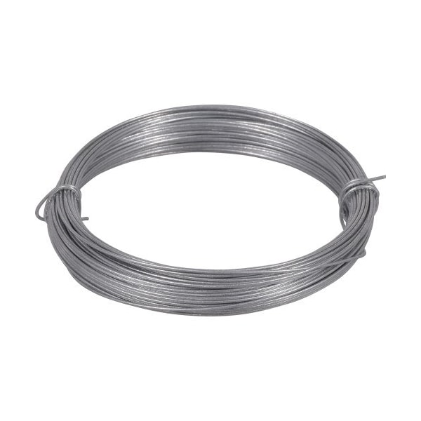 Hillman 3.5 in. D X 50 ft. L Galvanized Steel 20 Ga. Stove Pipe Wire ...