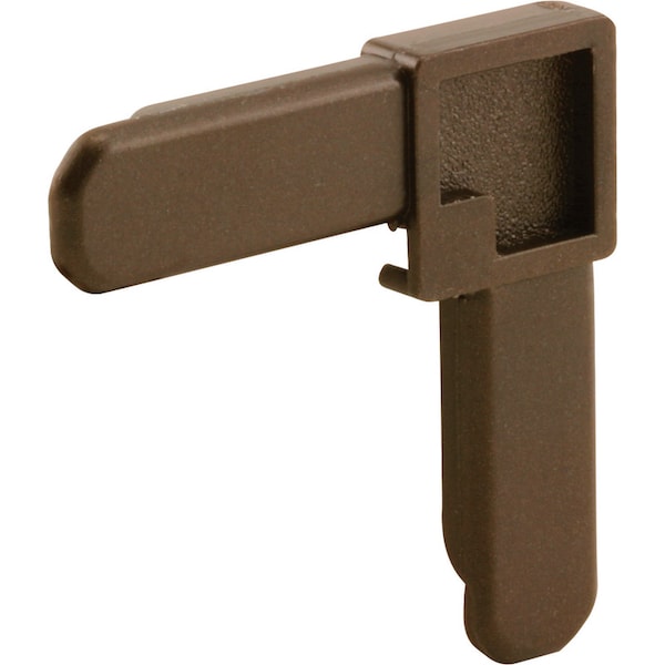 Prime-Line Bronze Plastic 1/4 in. W X 3/4 in. L Screen Frame Corner 1 ...