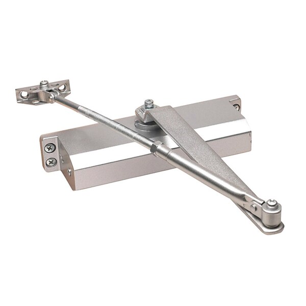 Tell Aluminum/Steel Hydraulic Door Closer Grade 3 DC100321 | Zoro