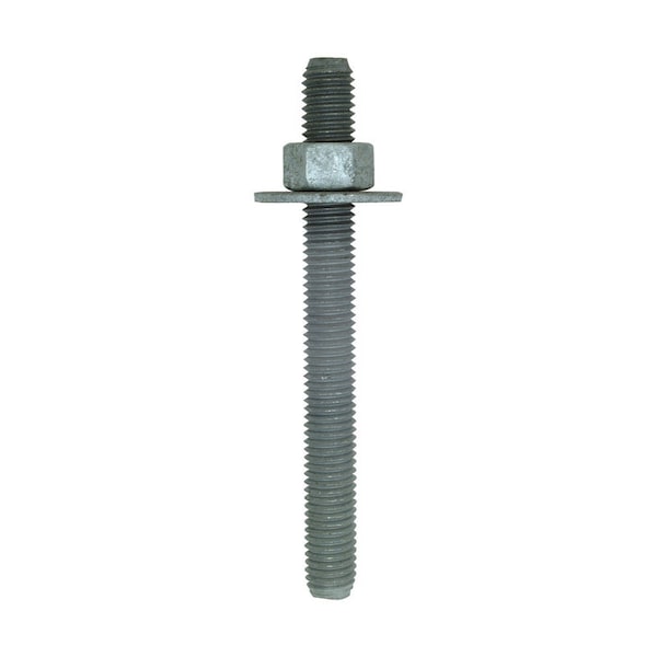 Simpson Strong-Tie 1/2 in. D X 5 in. L Galvanized Steel Hex Bolt 1 pk ...