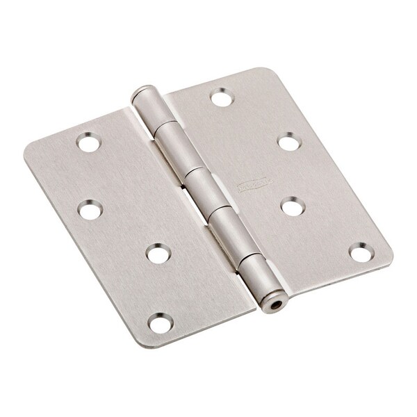 National Hardware 4 in. L Satin Nickel Door Hinge 1 pk N830-246 | Zoro
