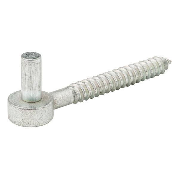 National Hardware Zinc-Plated Silver Steel 5 in. L Screw Hook 5 lb 1 pk ...